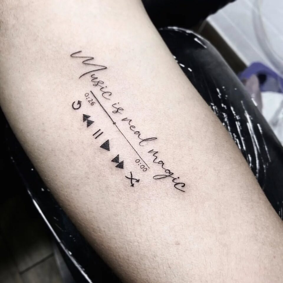 The Harmony of Music Tattoos. - Weekly Tattoo