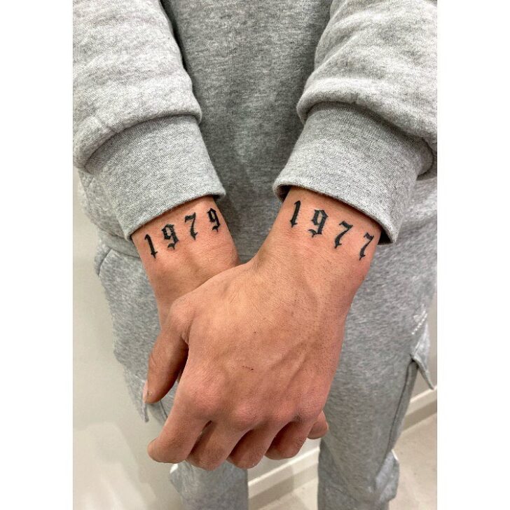 The Timeless Appeal of Numeral Tattoos. - Weekly Tattoo