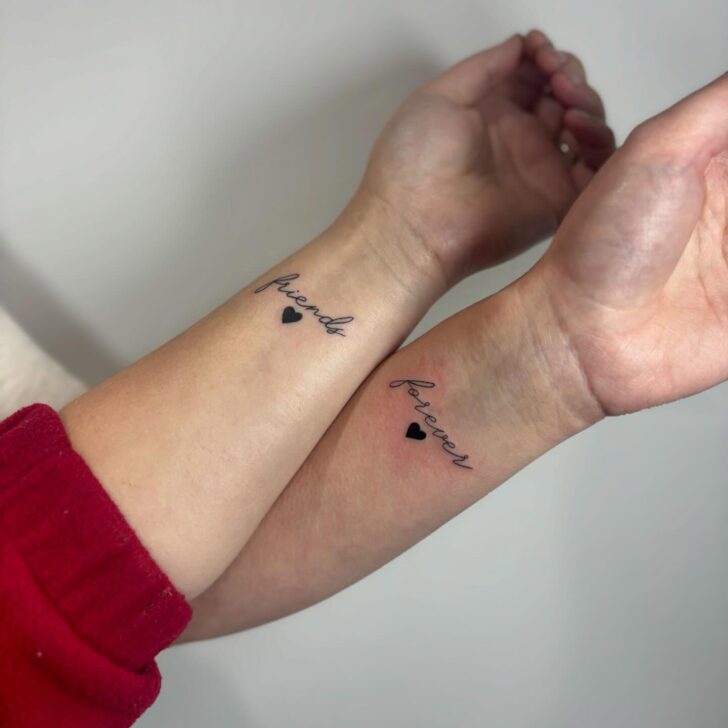 Ink That Bonds: Best Friend Tattoo Ideas to Celebrate a Lifetime of ...
