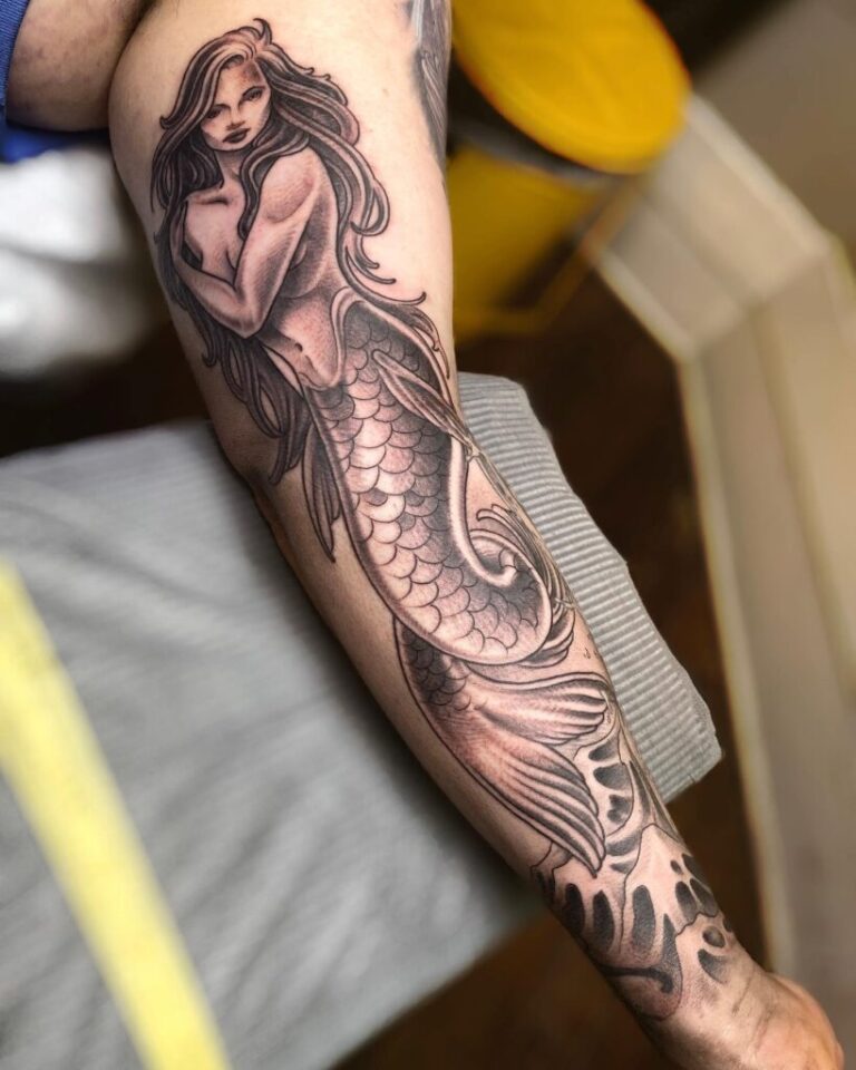 Mermaid Tattoo Ideas: Symbols of Mystery, Beauty & Power - Weekly Tattoo
