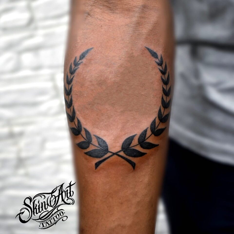 Wreath Tattoos: Symbols of Victory, Eternity, and Harmony - Weekly Tattoo