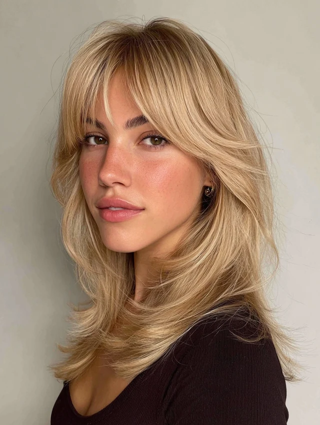 Medium Hairstyles for Fat Faces: Flattering, Soft & Face-Enhancing ...